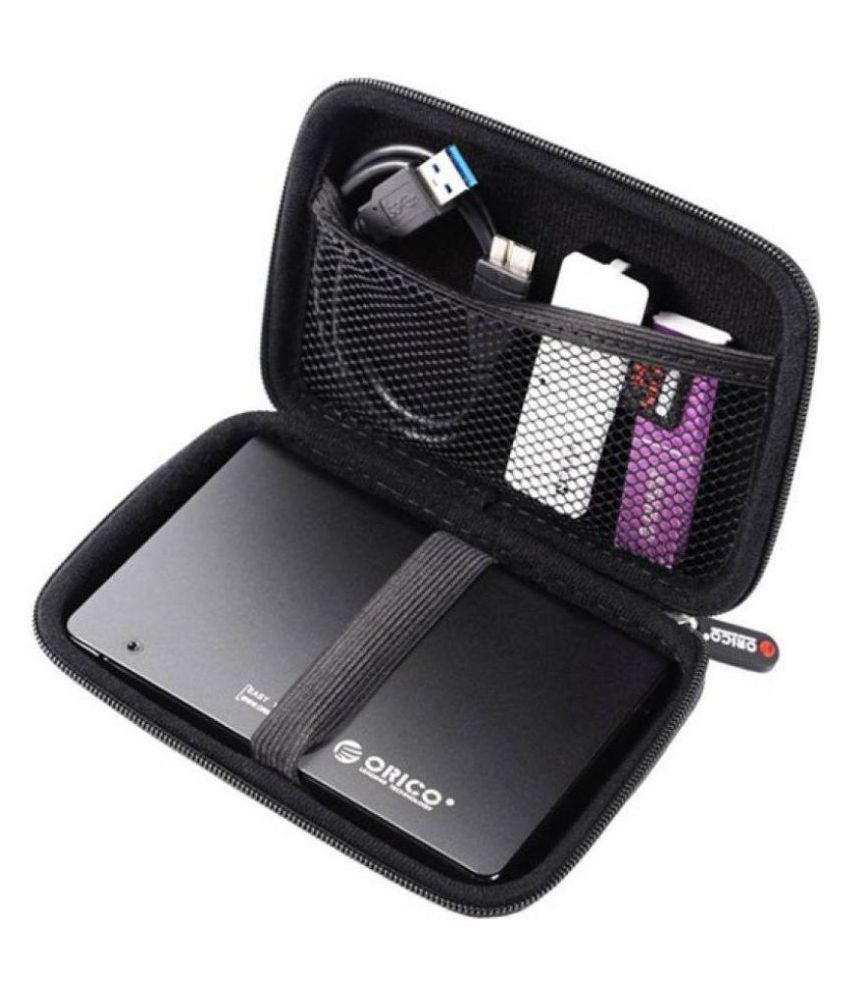 Storite External Hard disk External hard disk case Protective Carrying ...