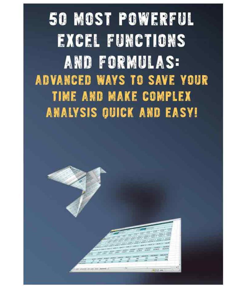50 Most Powerful Excel Functions And Formulas Buy 50 Most Powerful