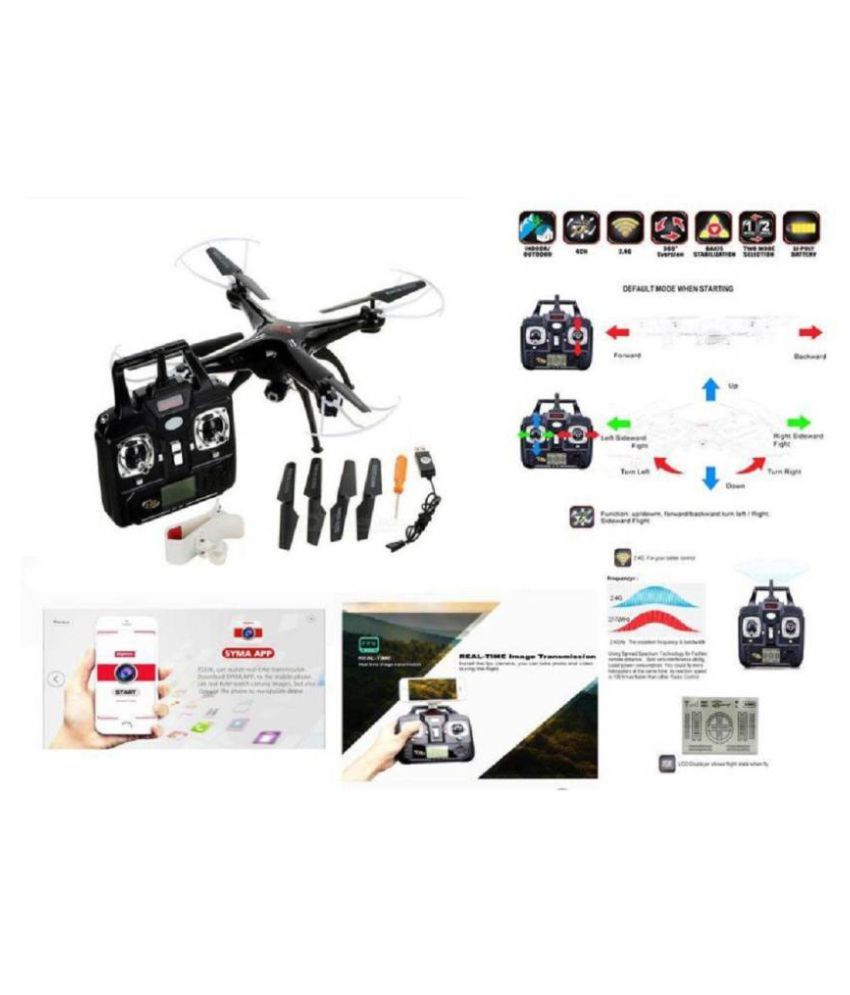 Syma X5sw Wifi Fpv Explorers 2 4ghz 4ch Rc Quadcopter Drone Hd Camera