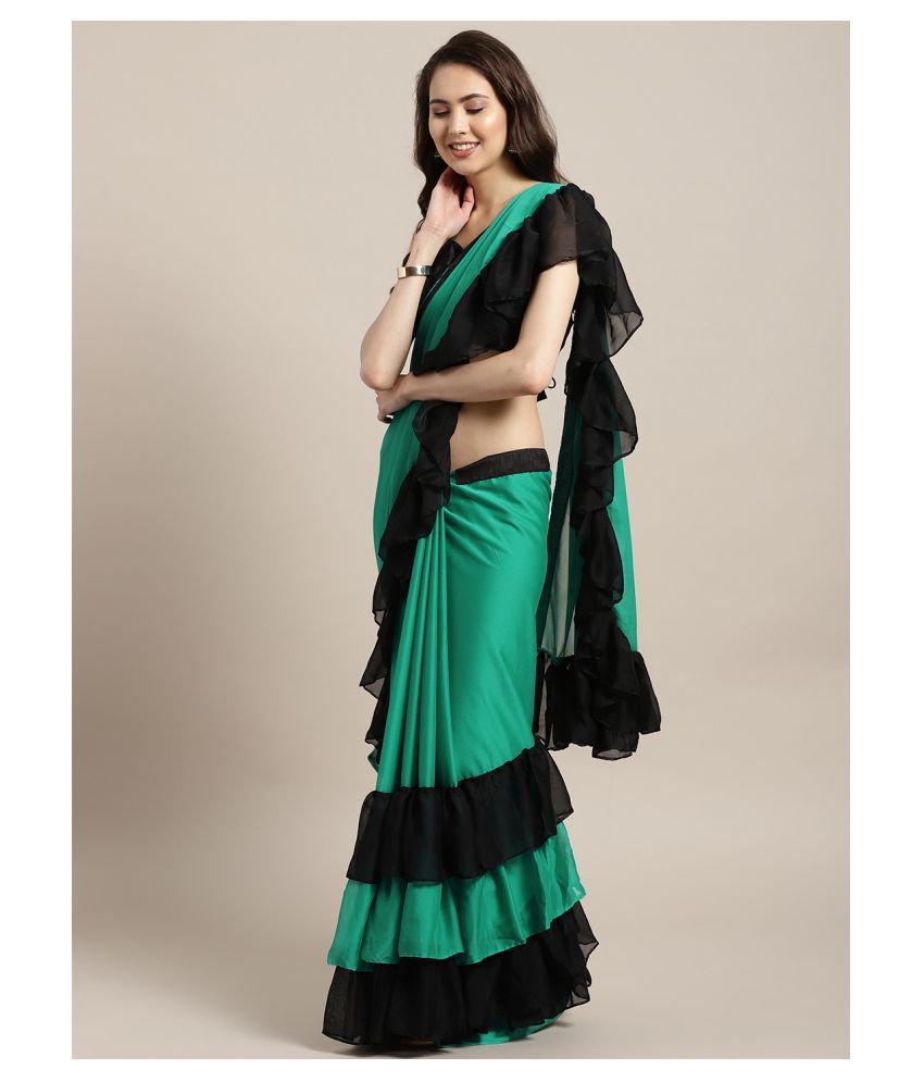 MANOHARI Green Georgette Saree - Buy MANOHARI Green Georgette Saree ... MANOHARI Green Georgette Saree - Buy MANOHARI Green Georgette Saree ...