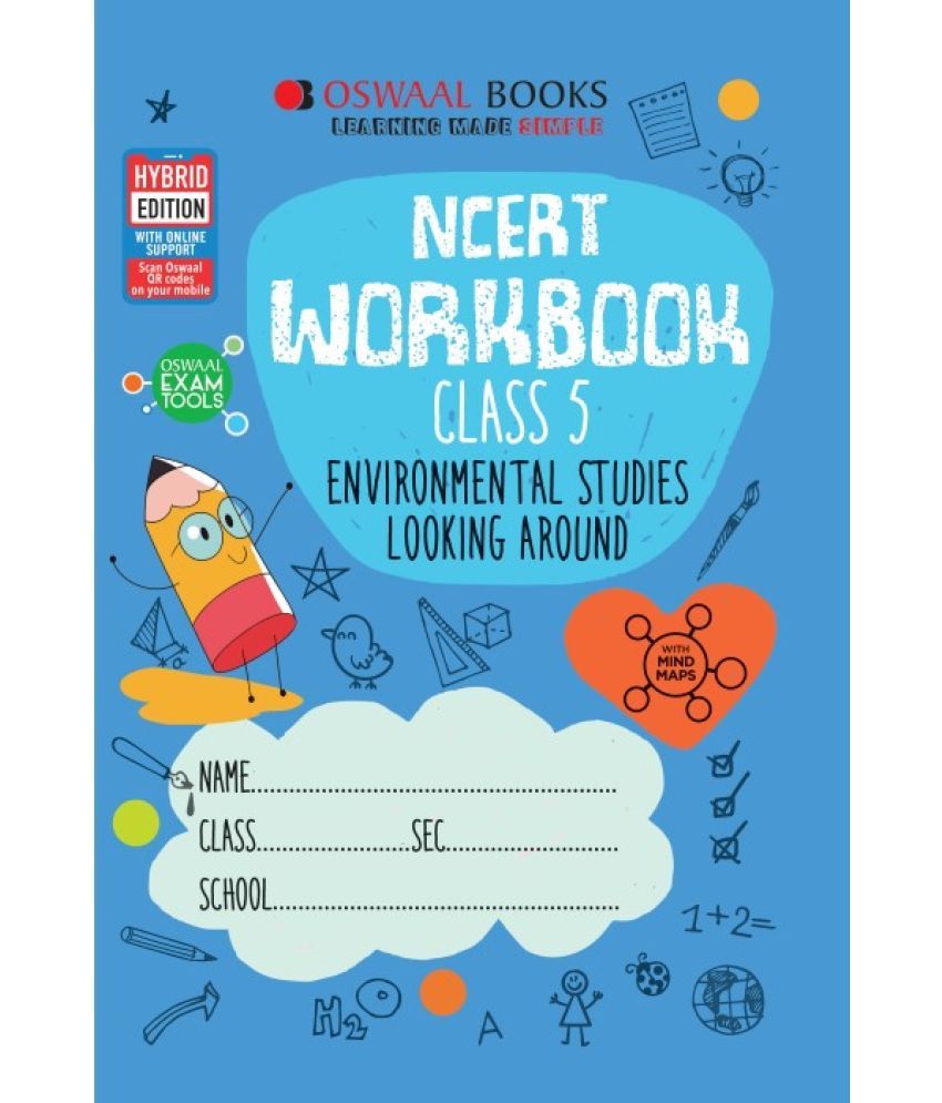 Oswaal NCERT Workbook Class 5 Environmental Studies Looking Around Book oswaal-ncert-workbook-class-5-environmental-studies-looking-around-book
