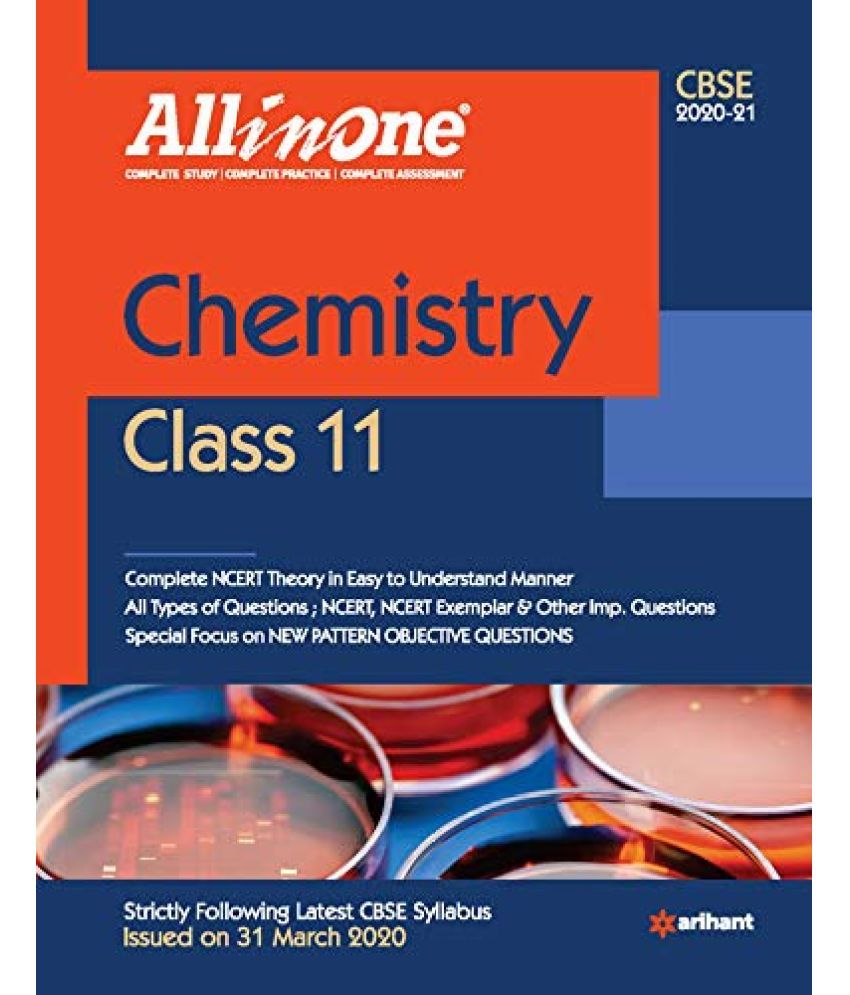 CBSE All In One Chemistry Class 11 For 2021 Exam Buy CBSE All In One