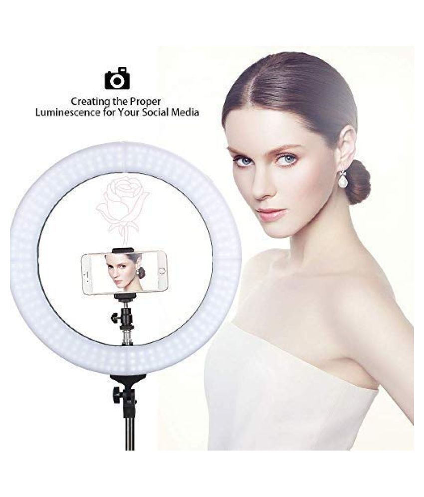 Techstone Ring Fill Light Big LED Ring Light for Camera Smartphone ...