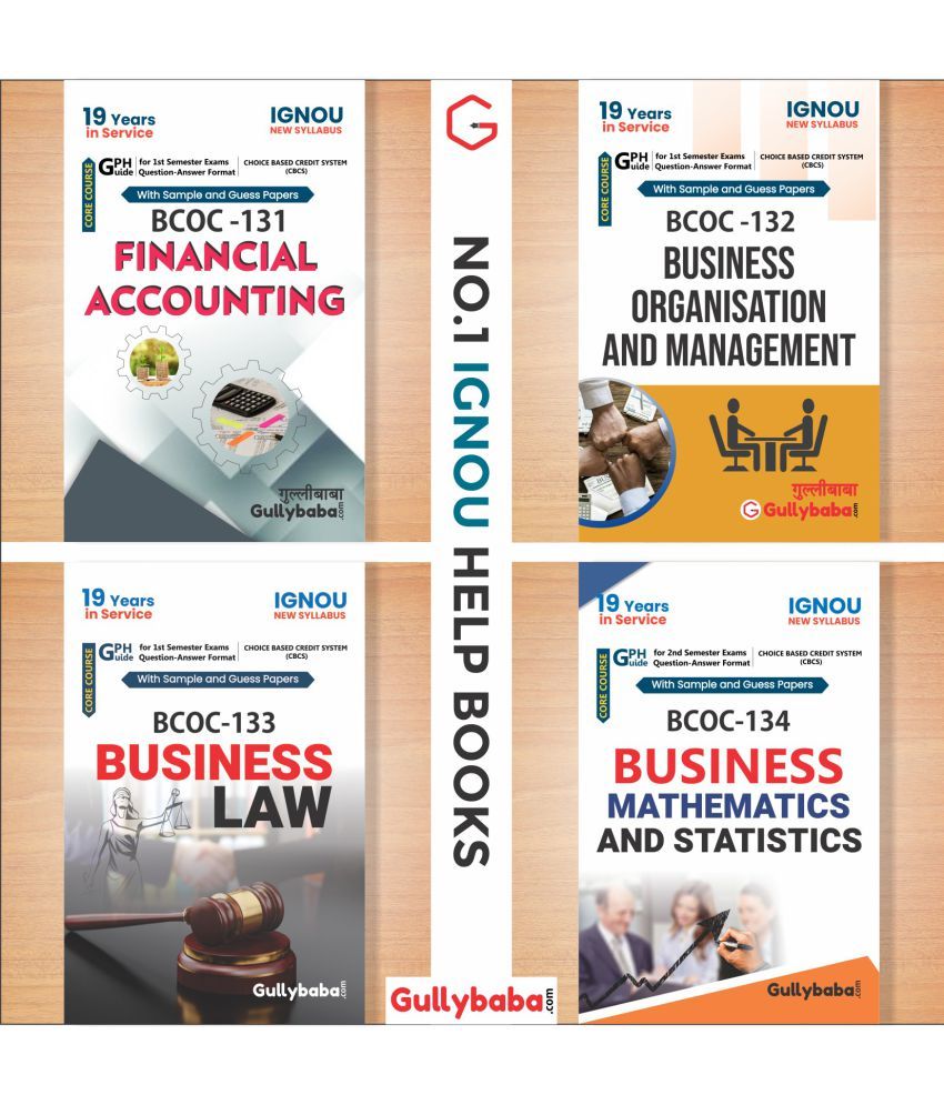 Gullybaba IGNOU BCOMG (New CBCS) BCOC-131, BCOC-132, BCOC-133 and BCOC ... Gullybaba IGNOU BCOMG (New CBCS) BCOC-131, BCOC-132, BCOC-133 and BCOC ...