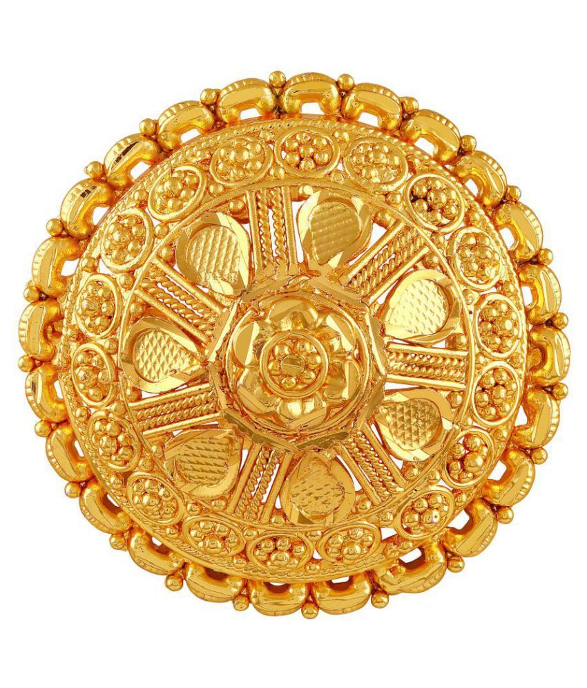 Asmitta Flower Design Gold Plated Finger Ring For Women: Buy Asmitta ... Asmitta Flower Design Gold Plated Finger Ring For Women: Buy Asmitta ...