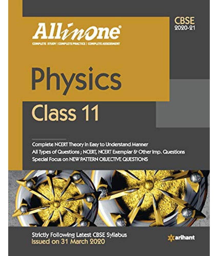 CBSE All In One Physics Class 11 For 2021 Exam Buy CBSE All In One