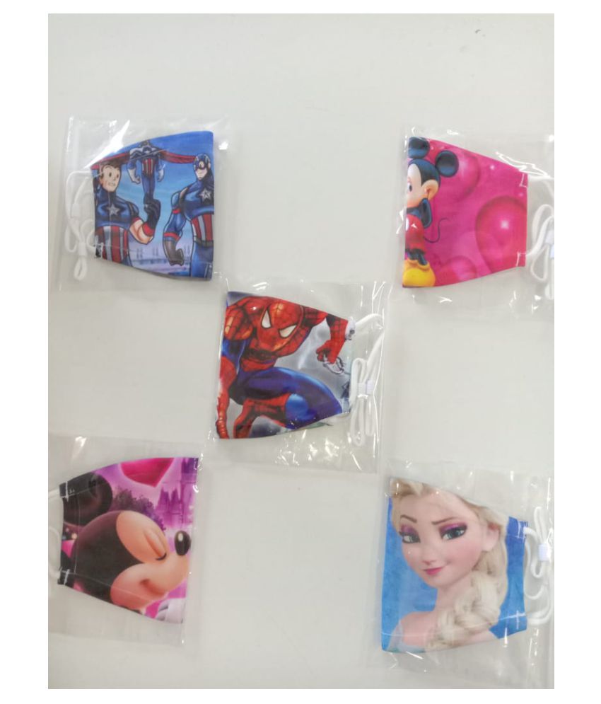 Disney Princess Face Mask Multi Colour for Kids: Buy Disney Princess ...