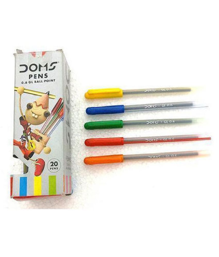 Doms Pens 0 6 Ball Point Buy Online At Best Price In India Snapdeal