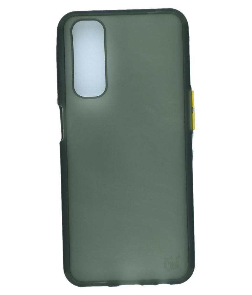 Realme Narzo 20 Pro Shock Proof Case bssjos.com - Pink - Plain Back ...