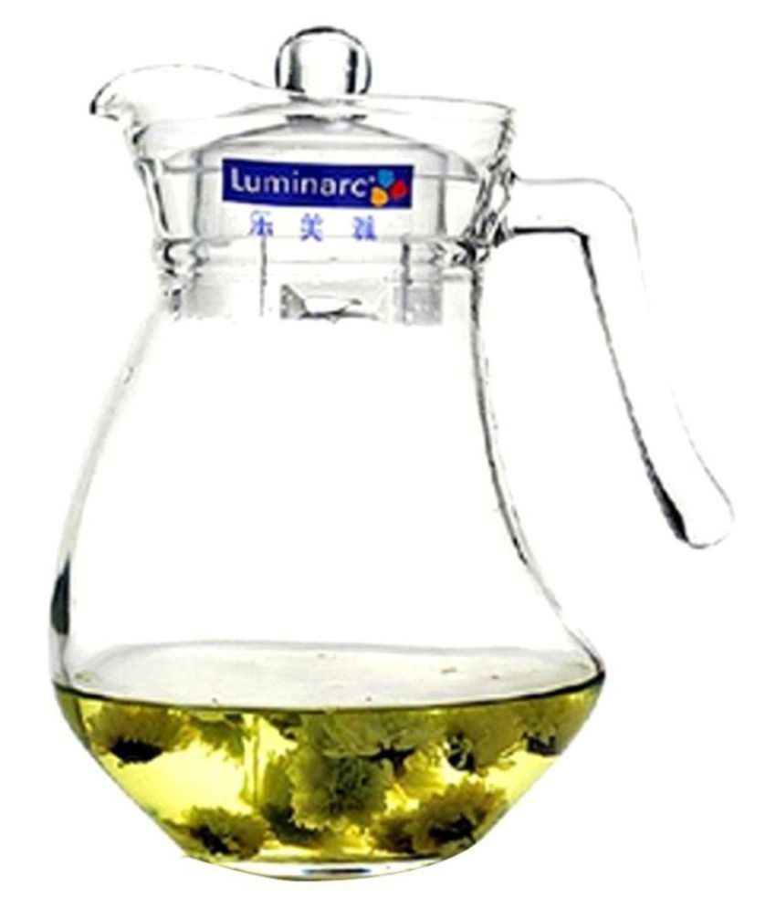 Luminarc Transparent Wavy Jug Glass Jugs 1300 mL: Buy Online at Best ...