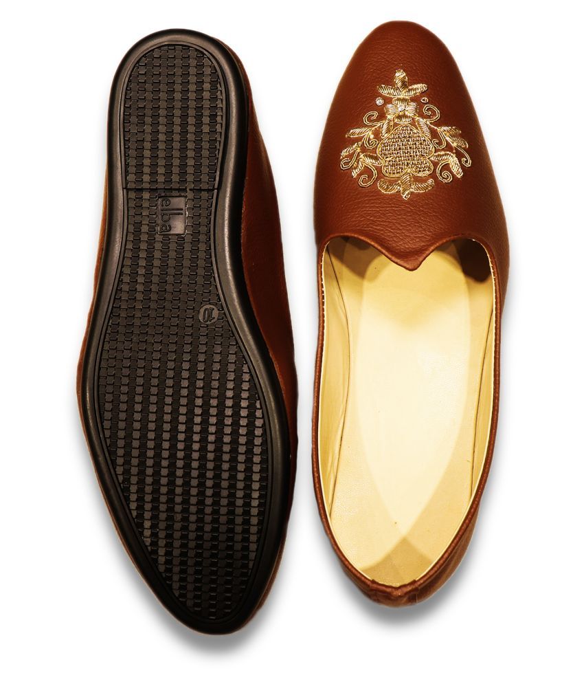 ANIL KUMAR AJIT KUMAR Brown Designer Shoe - Buy ANIL KUMAR AJIT KUMAR ...