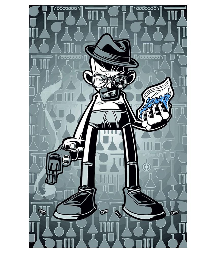 PRINT4ME CasperMe Breaking Bad Walter Room Office Paper Photo Wall ...
