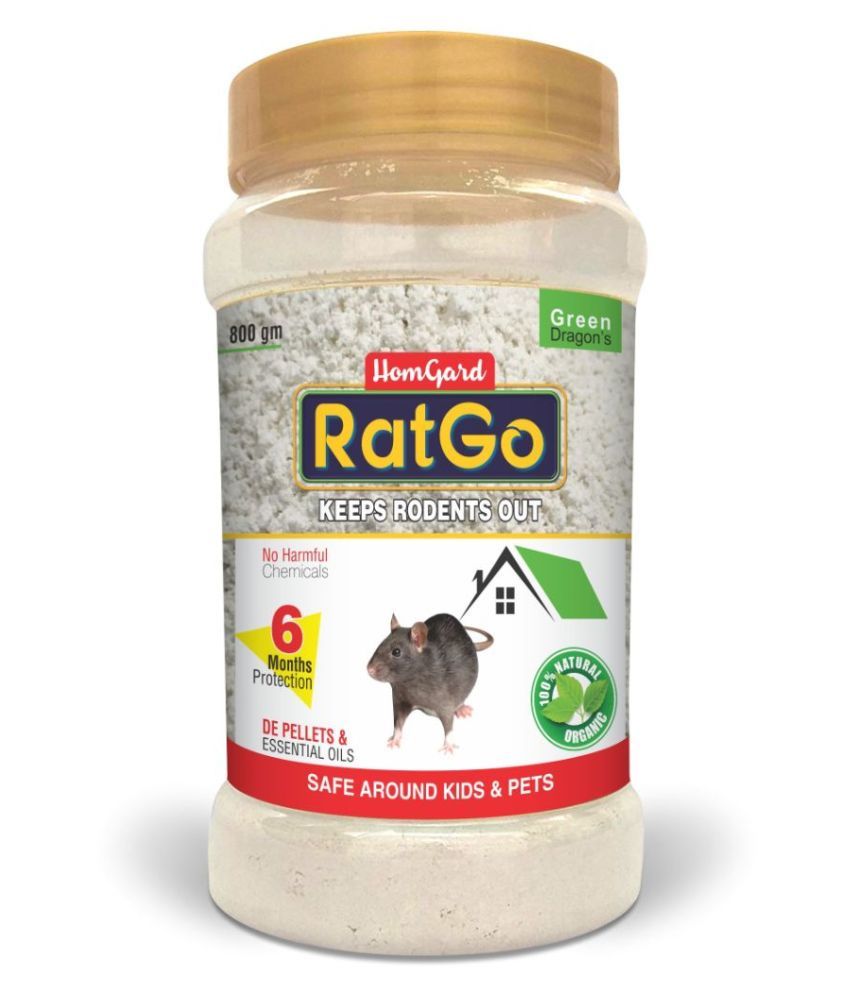 Green Dragon HomGard Rodent Paste RatGo Repellent - 800 gm: Buy Green ...