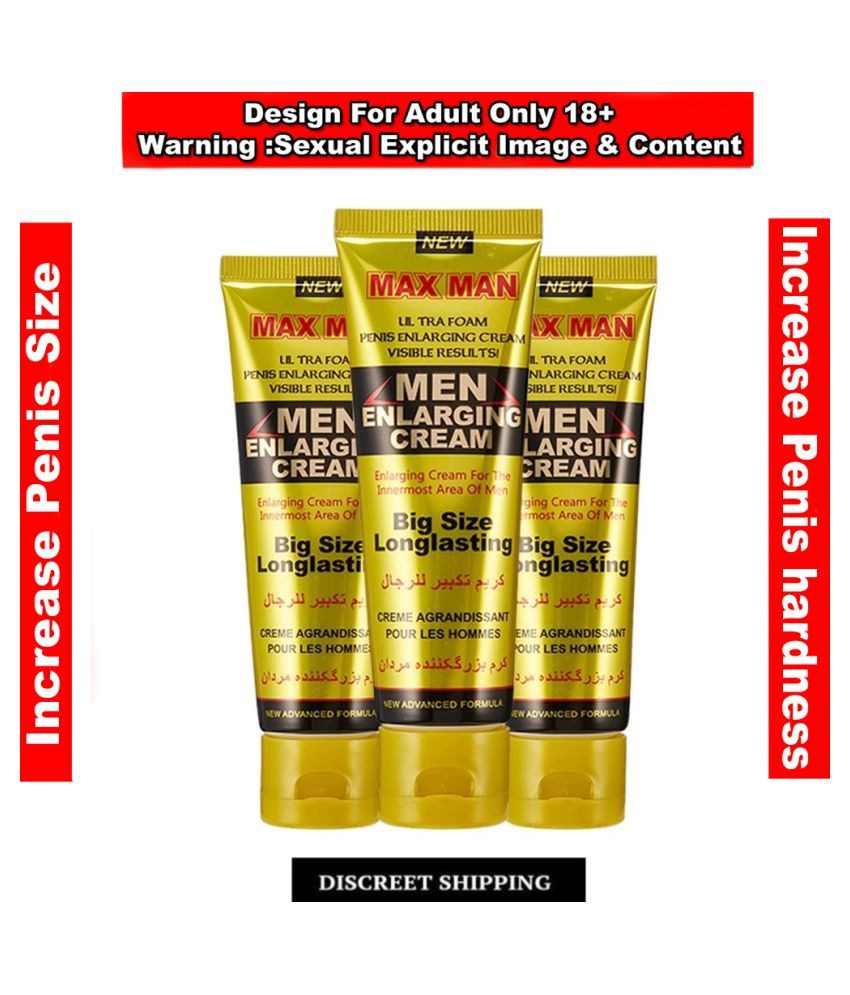 Original MAXMAN Yellow ULTRA Men Enlarging & Delay Gel: Buy Original ...