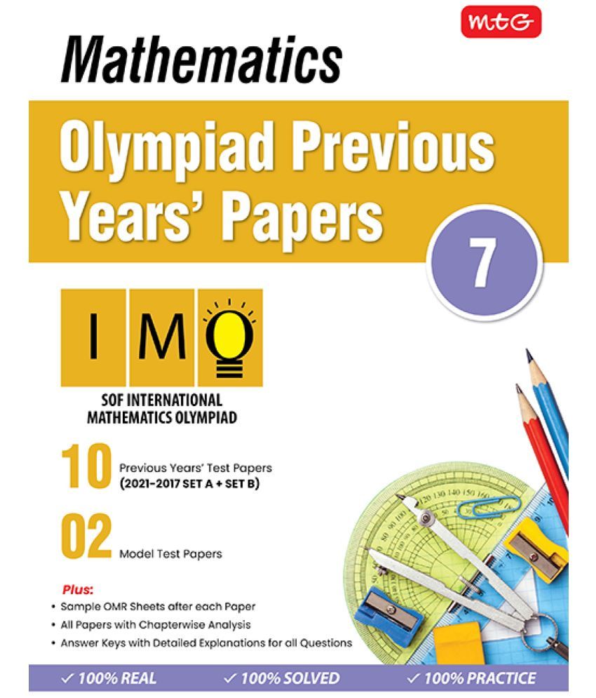 Class 7 Mathematics Olympiad Previous 5 Years Papers: Buy Class 7 ... Class 7 Mathematics Olympiad Previous 5 Years Papers: Buy Class 7 ...
